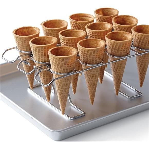 Dining | Cupcake Cones Baking Rack 12cavity Ice Cream Cone Cupcakes ...